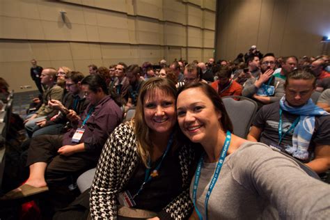 Carol And I At The State Of The Word 2016 Maura Teal