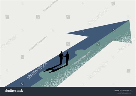 Business Partnership Merger Acquisition Concept Businessmen Stock Vector Royalty Free