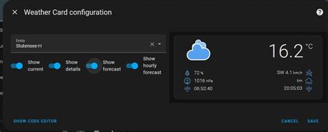 Cant Access Forecast Attribute With Weather Cards Frontend Home Assistant Community