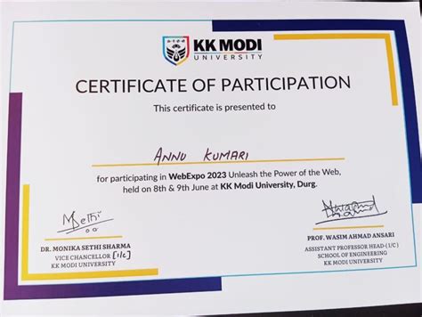 Annu Kumari On Linkedin “im Honoured To Third Prize Of Webdelvopment
