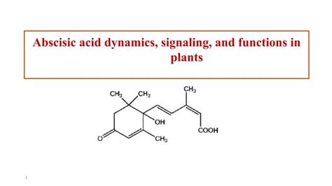 2 Abaplant Growth Regulators Aba Hormone Pptx