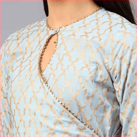 Trendy Suit Neck Design