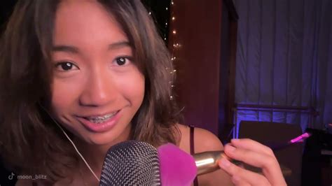 Asmr Tongue Flutters Brushing For Deep Tingles Moon Blitz Asmr