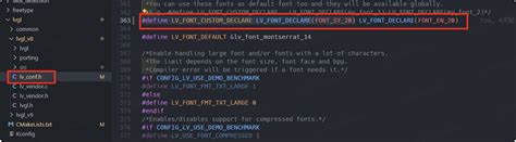 Custom Fonts In Lvgl Tuyaopen