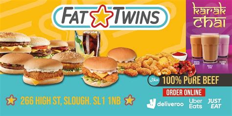 Menu At Fat Twins Slough Restaurant Slough