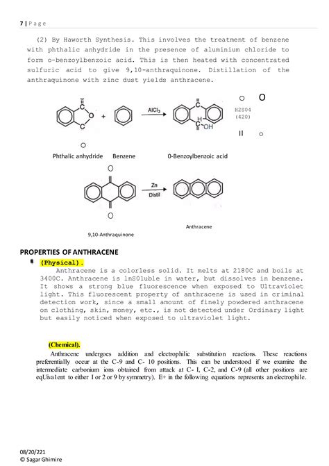 Anthracene And Phenanthrene Docx