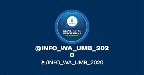 Infowaumb2020 Instagram Linktree