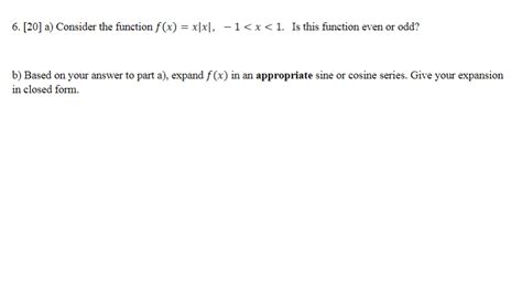 solved [20] ﻿a ﻿consider the function f x f x x x 1 is