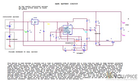 Safety Battery Circuit YouSpice