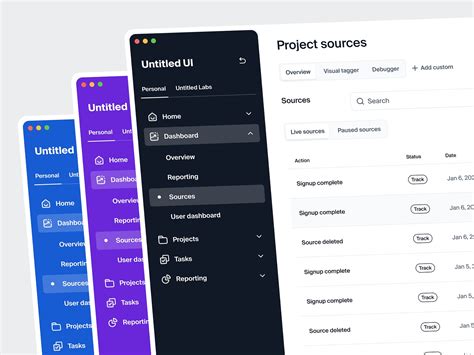 Sidebar Navigation — Untitled Ui By Jordan Hughes® On Dribbble