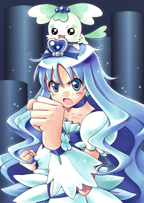 Kurumi Erika Cure Marine And Coffret Precure And 1 More Drawn By