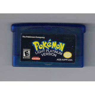Buy Pokemon Light Platinum Version For Game Boy Advance Sp Gba