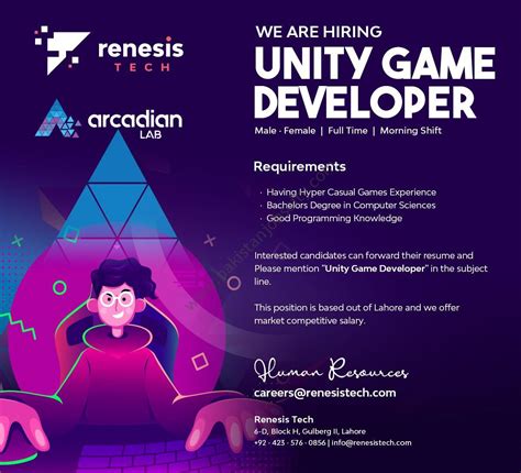 Renesis Tech Pvt Ltd Jobs Unity 3d Game Developer