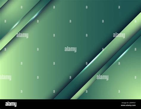 Template Design Abstract Green Nature Gradient Stripes Overlap Layer