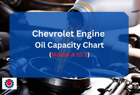 Car Engine Oil Capacity Chartcar Model A To Z Engine Oil Journal