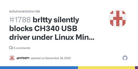 Brltty Silently Blocks Ch340 Usb Driver Under Linux Mint 2021 · Issue