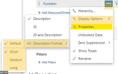 Sac Addset Member Properties And Description Fo Sap Community
