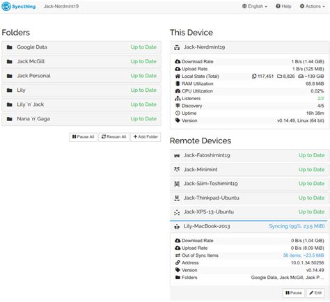 Out Of Sync Items Issues Support Syncthing Community Forum
