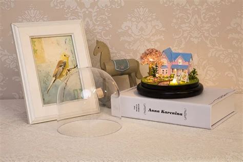 수제 Diy 공예품 나무 음악 상자 장식품 창의적인 도시 하늘 음악 상자 여자 친구를 위한 크리스마스 생일 선물 Aliexpress