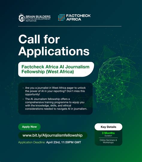 Call For Application The Factcheckafrica Ai Journalism Fellowship