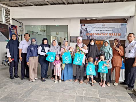 Dukung Program Pemerintah KAI Gelar Pemeriksaan Kesehatan Gratis Dan Salurkan Program CSR Untuk