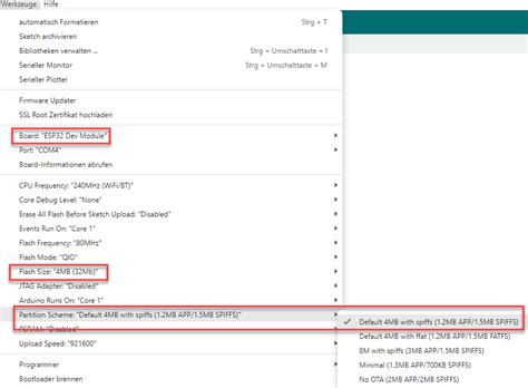 Arduino OTA Sketch Upload per WLAN ohne Kabel Prilchen tüftelt