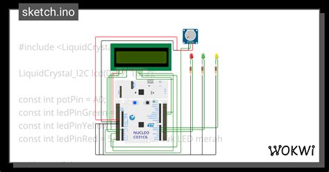 Percobaan Wokwi Esp32 Stm32 Arduino Simulator