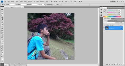 Membuat Efek Blur Pada Photoshop