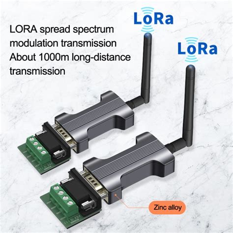DTECH IOT A RS à LORA MODULE DE TRANSMISSION SANS WIRESS PORT LORA