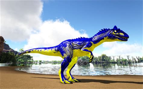 Elemental Lightning Allosaurus Official Ark Survival Evolved Wiki