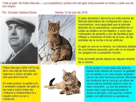 El Fuego De Prometeo Oda Al Gato De Pablo Neruda La