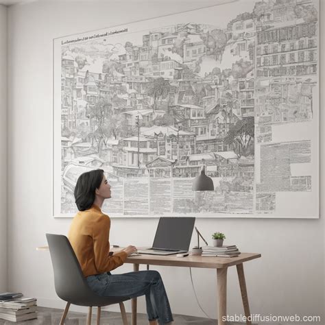 Large Language Model Illustration Stable Diffusion Online