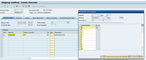 Configuration Of Serial Number Management In Sap Ewm