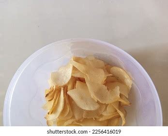 Keripik Singkong Indonesian Food Cassava Chips Stock Photo 2256416019 Shutterstock