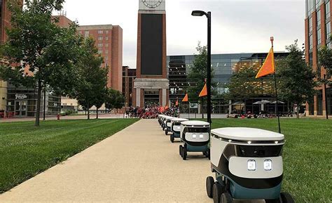 Autonomous Last Mile Delivery Robots Assembly