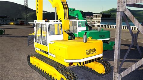 EXCAVATRICE LIEBHERR 902 PACK V1 0 FS19 Mod FS19 Net