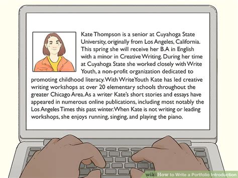 3 Ways To Write A Portfolio Introduction Wikihow