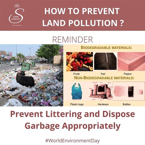 Prevent Land Pollution
