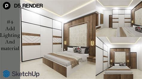 Add Lighting Material L Sketchup Tutorials L D Render L Sketchup YouTube
