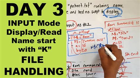See Computer Science Display Records Input Mode File Handling