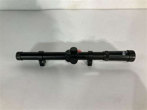 Daisy 4×15 Rifle Scope With Mounting Rings Hash Auctions