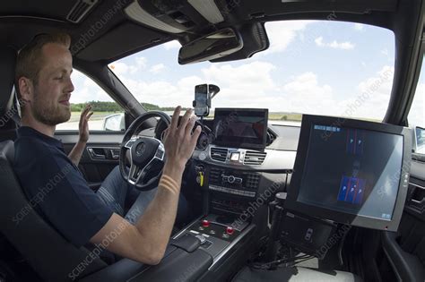 Parking Assist Technology Demonstration Stock Image C041 7543 Science Photo Library