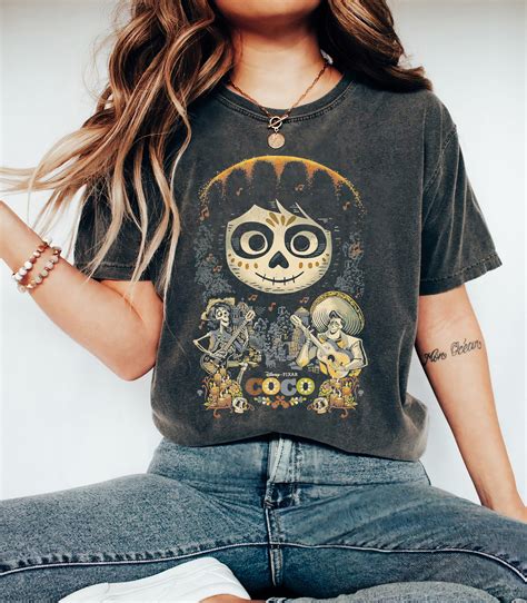 Disney Pixar Coco Miguel And Musical Scene Graphic T Shirt Etsy Australia