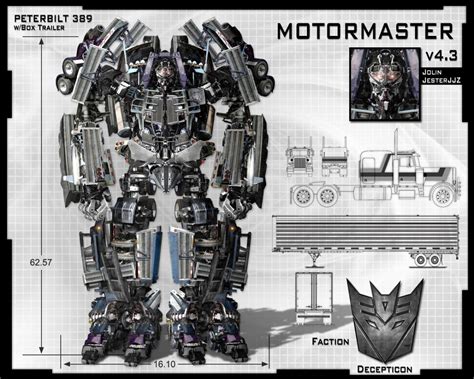 Transformadores 4 Arte Conceitual Motormaster