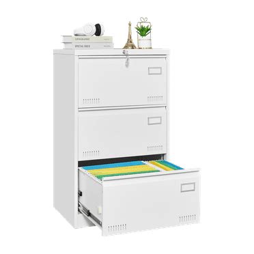 Locking Filing Cabinet With 3 Drawer Heavy Duty Large Metal File