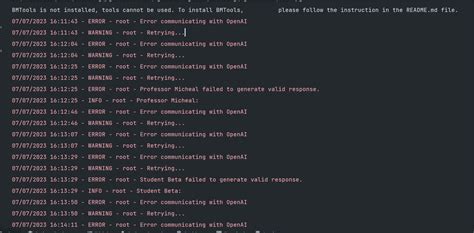 求助：error Root Error Communicating With Openai · Issue 20 · Openbmbagentverse · Github