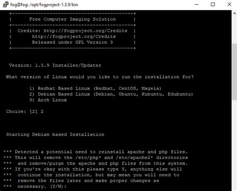 Instalando O Fog No Ub Manuais Ifsp
