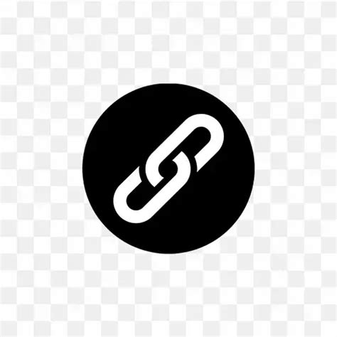 Two Chain Links Icon Lock Symbol