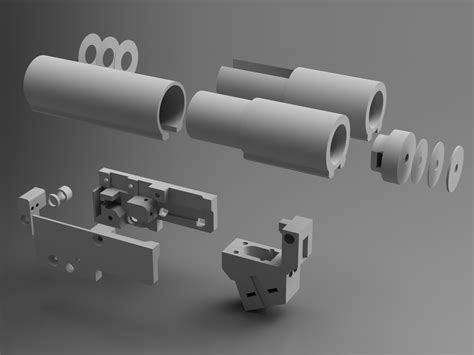 Stl File Alignment Mod For Hpa Engine With Printed Gearbox Airsoft 🔫