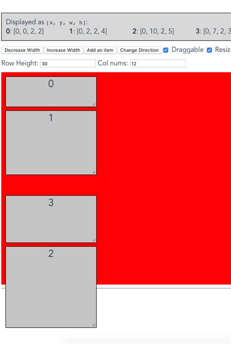 MaxRows Does Not Work Issue 273 Jbaysolutions Vue Grid Layout GitHub